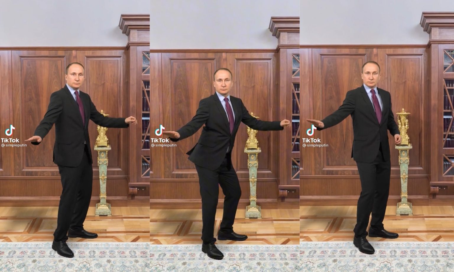 Russian President, Vladimir Putin Dances On Tik Tok Amidst The Ongoing ...