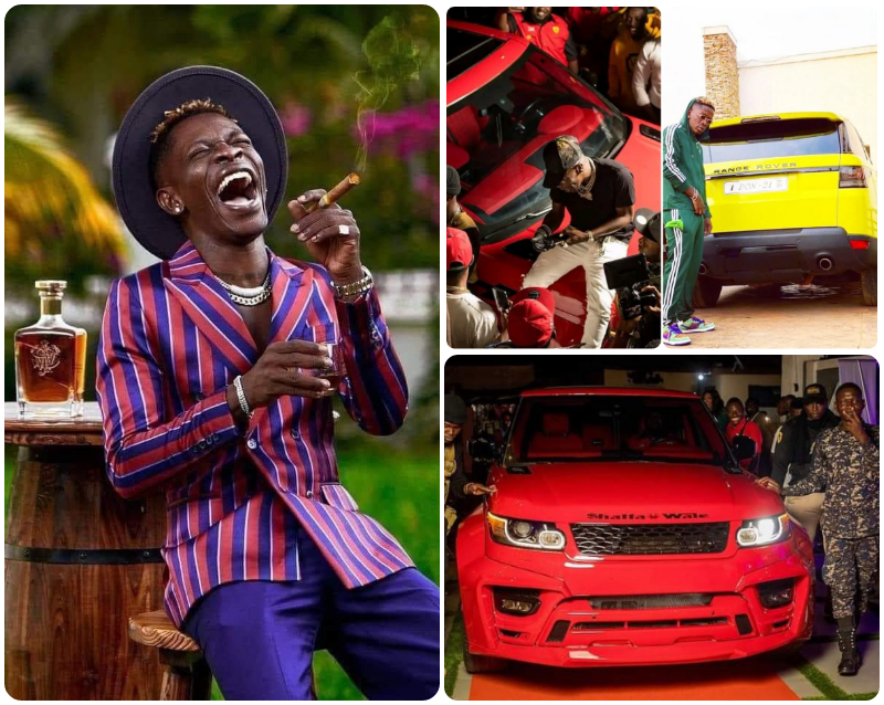 Shatta Wale Reacts After Being Called Out For Repainting His Old Range ...