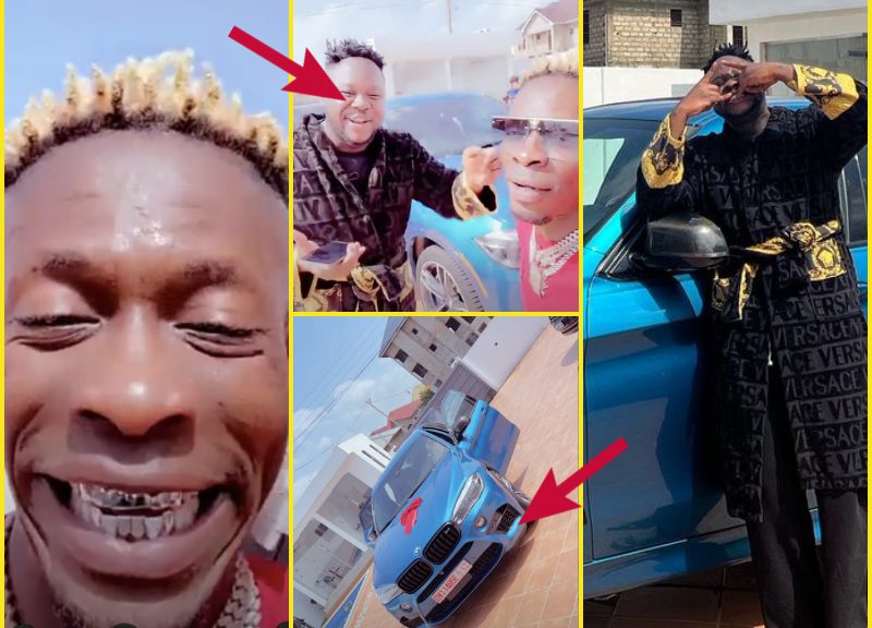 Look At What Shatta Wale Surprised Medikal With In His House
