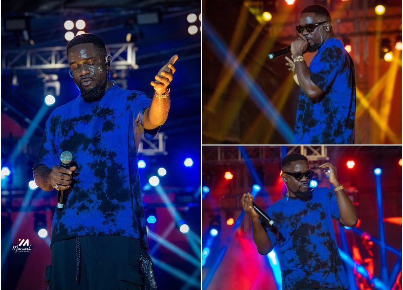 Crowd Goes Mad For Sarkodie's Performance At Black Star Line Festival ...