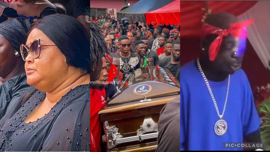Popular TikTok Star, Ahuofe 2pac Buried Today - Scenes From His Funeral