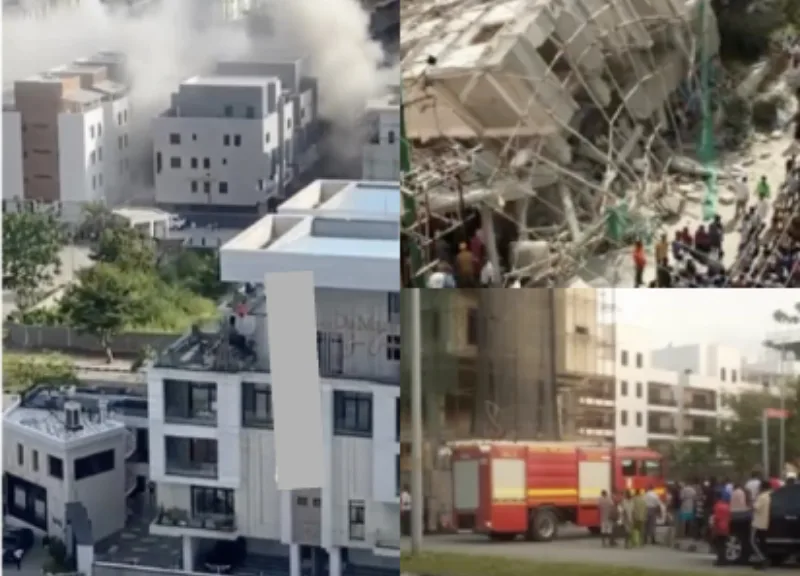 BREAKING: Many Feared Dead As 7-Story Building Collapses In Banana ...