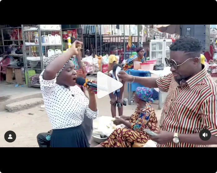 Broda Sammy Randomly Dashes Singer Money In Town As He Joins Her To ...