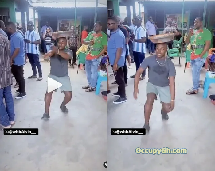 Fufu Michael Jackson: Ghanaian Man Dances Carrying ¢500 Worth Of Food ...