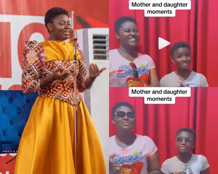 Afua Asantewaa Twins With Her Adorable Daughter In Dance Video Of Them ...