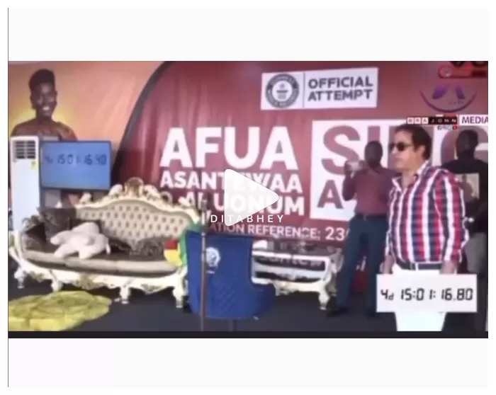 Afua Asantewaa Receives Praises From Sunil Waghmare As She Shatters GWR ...