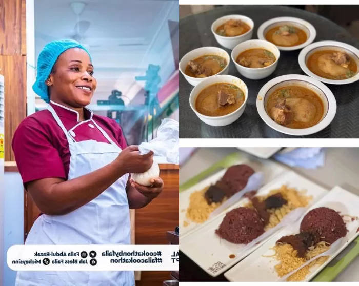 Some Delicious Foods Chef Faila Has Cooked So Far In Her GWR Cookathon ...