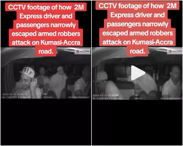 CCTV Captures 2M Express Driver's Hollywood-Style Escape from Robbery ...