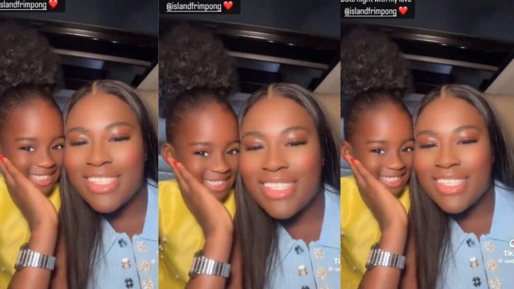 Fella Makafui Shares Heartwarming Video Of Herself And Daughter Island ...