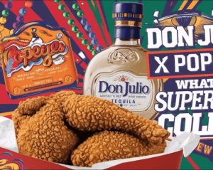 Popeyes and Don Julio Join Forces for Exclusive Chicken & Tequila Pairing